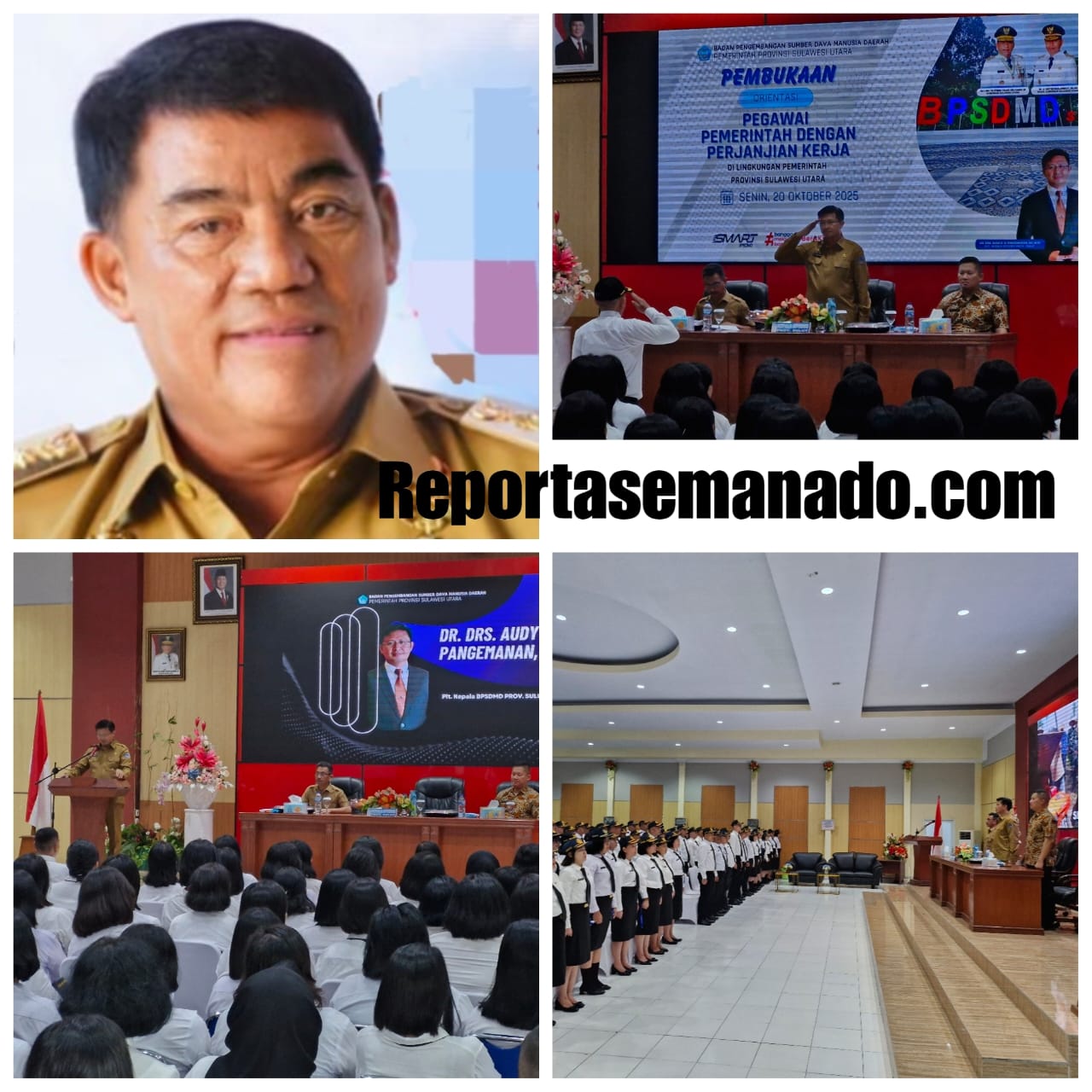 Tingkatkan SDM, Gubernur Yulius Gelar Orientasi Bagi 320 P3K di BPSDM ...
