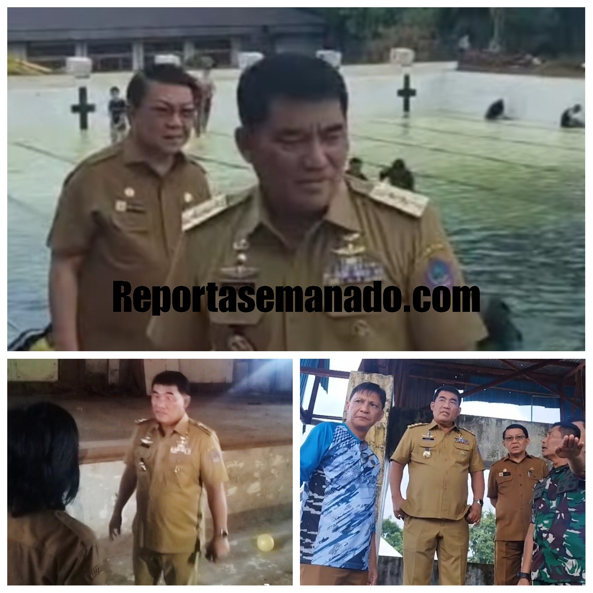 Kerja Nyata, Gubernur Yulius Langsung Turun Lihat Kolam Sario dan ...